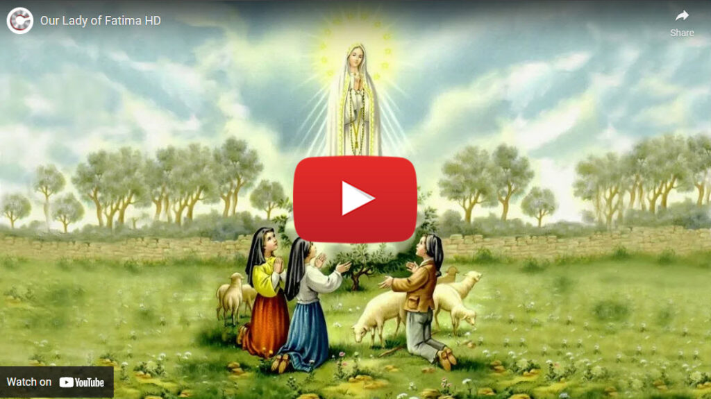 13th May to 13th October Fatima Pray and Fast for Peace - Saint Michael ...