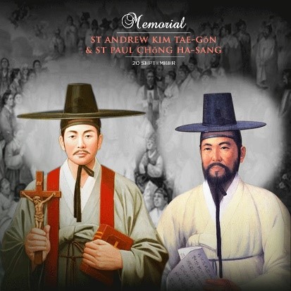 Saints Andrew Kim Taegon, Paul Chong Hasang, and Companions-20th ...