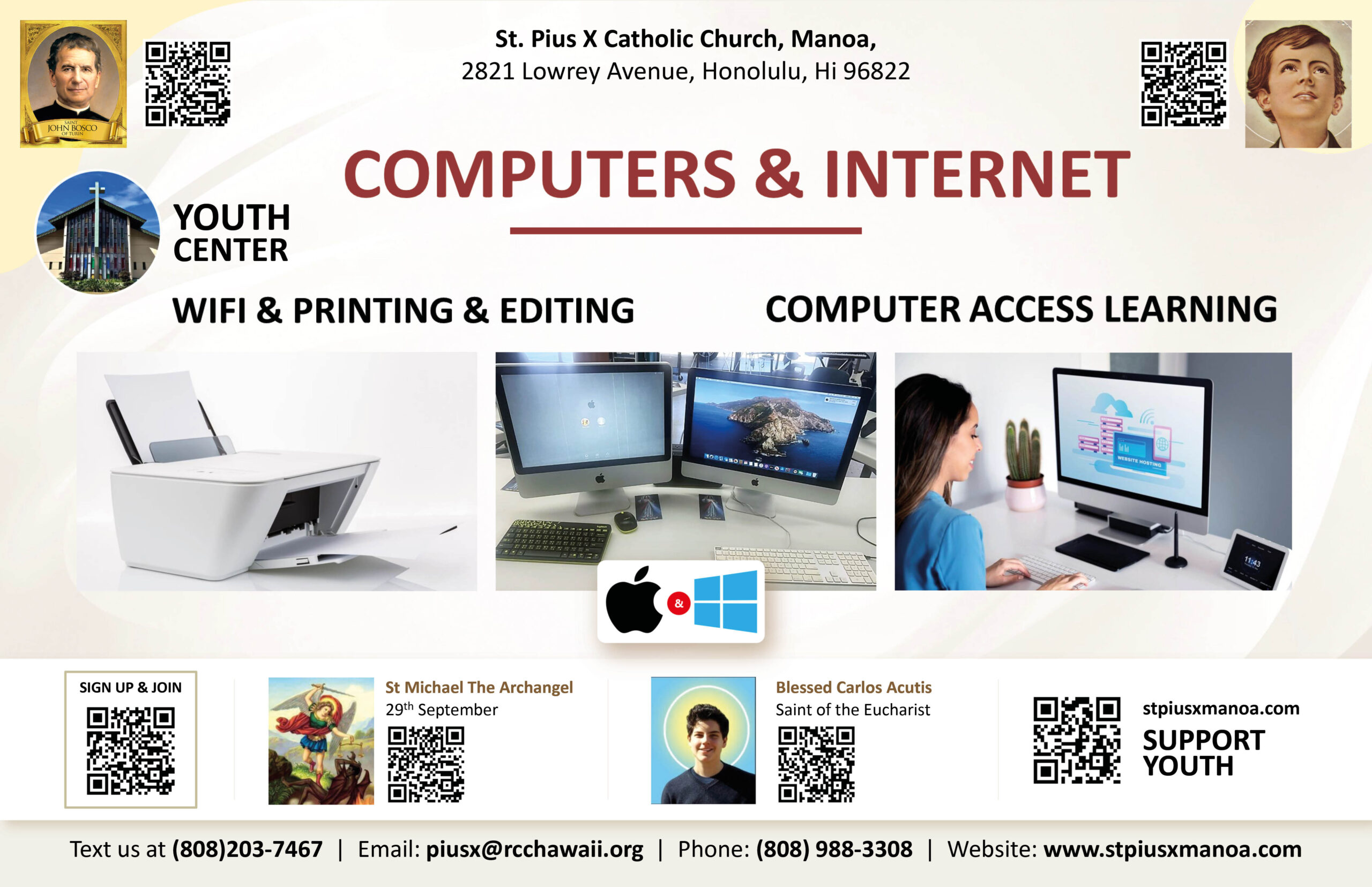 Events & Activities - Saint Michael Center