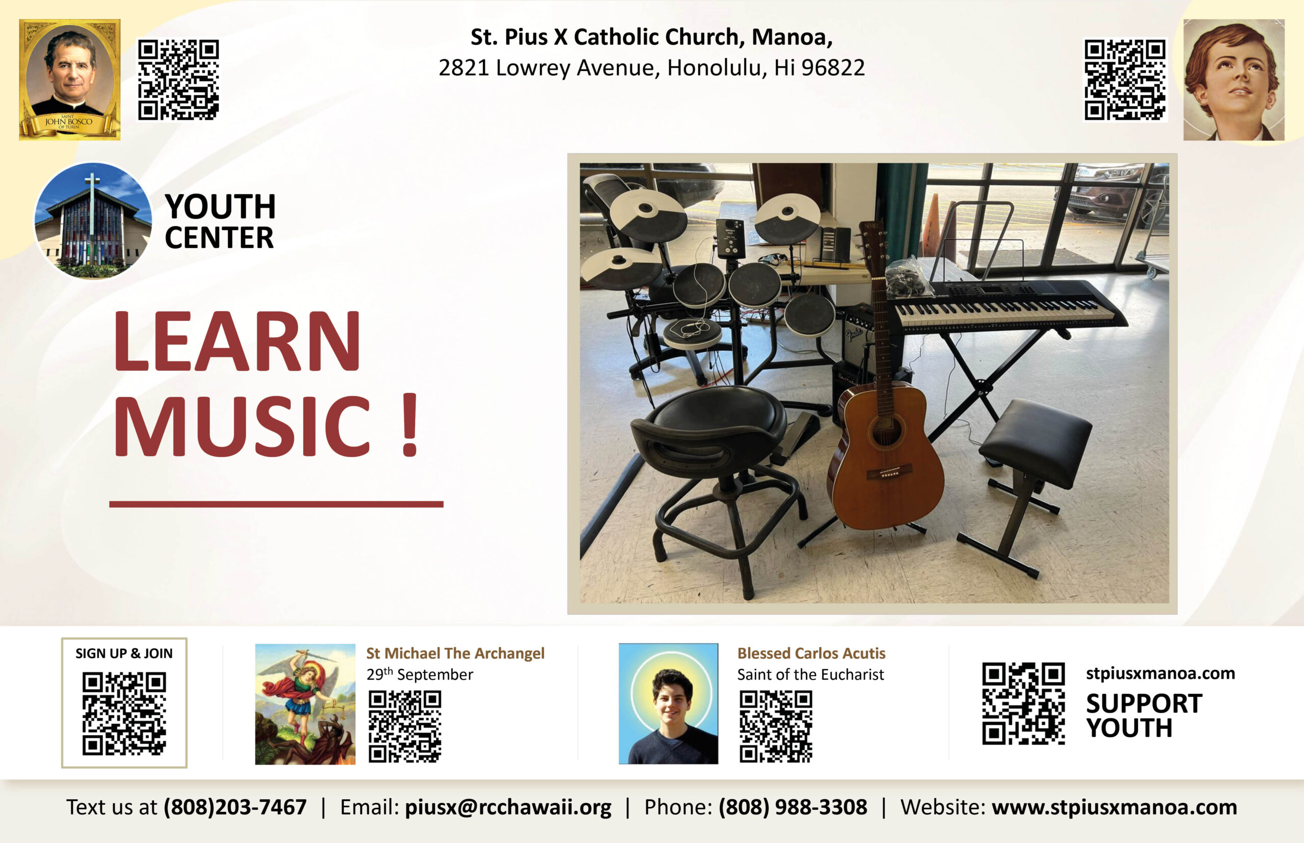 Events & Activities - Saint Michael Center