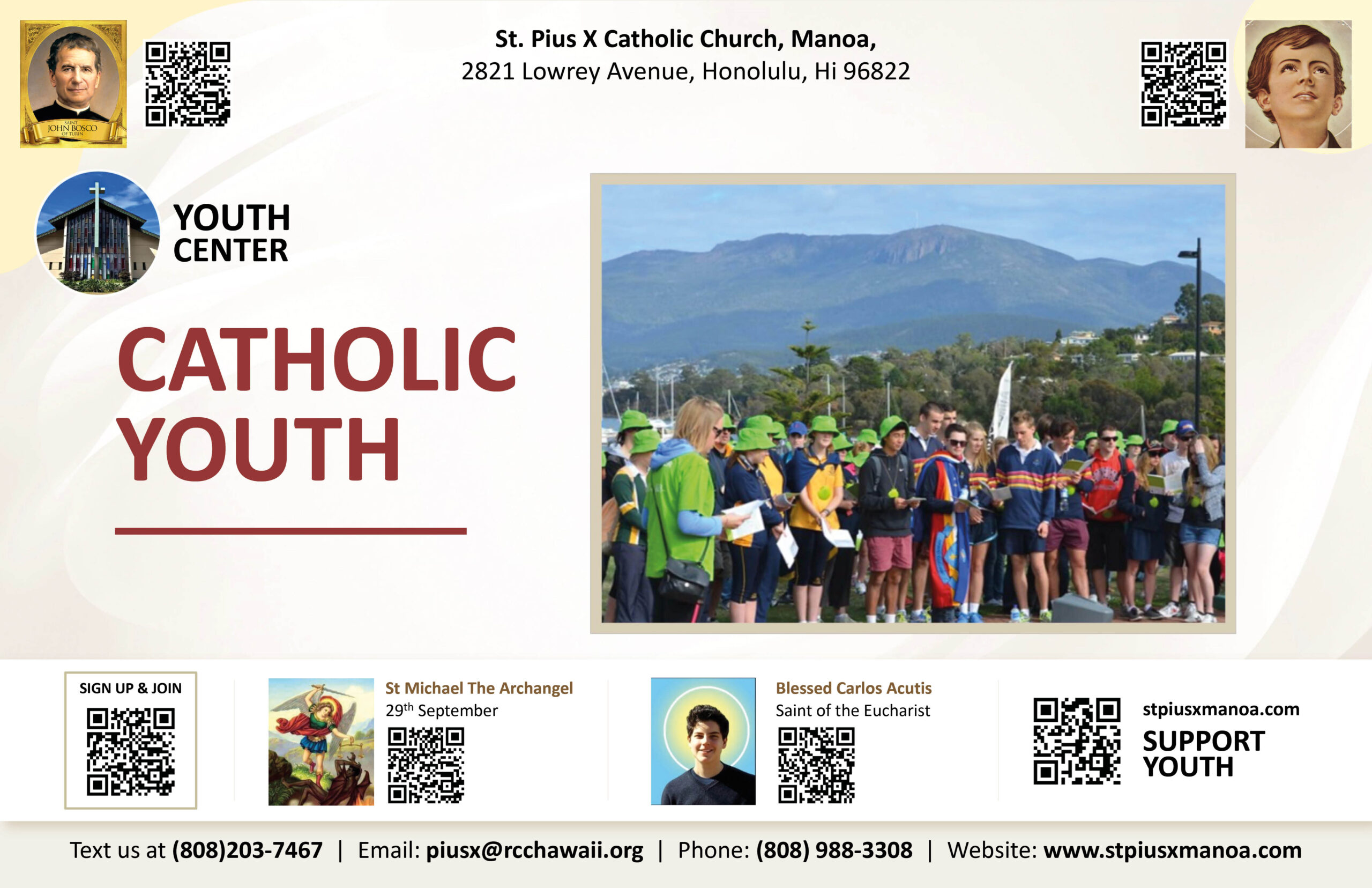 Events & Activities - Saint Michael Center