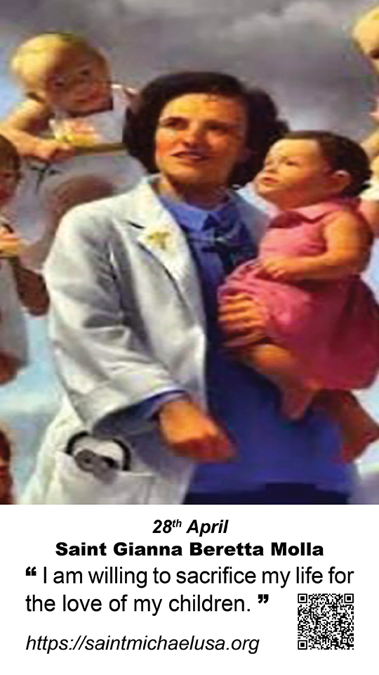 Saint Gianna Beretta Molla – 28th April - Saint Michael Center