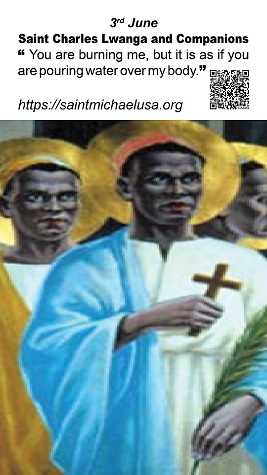 Saint Charles Lwanga and Companions – 3rd June - Saint Michael Center