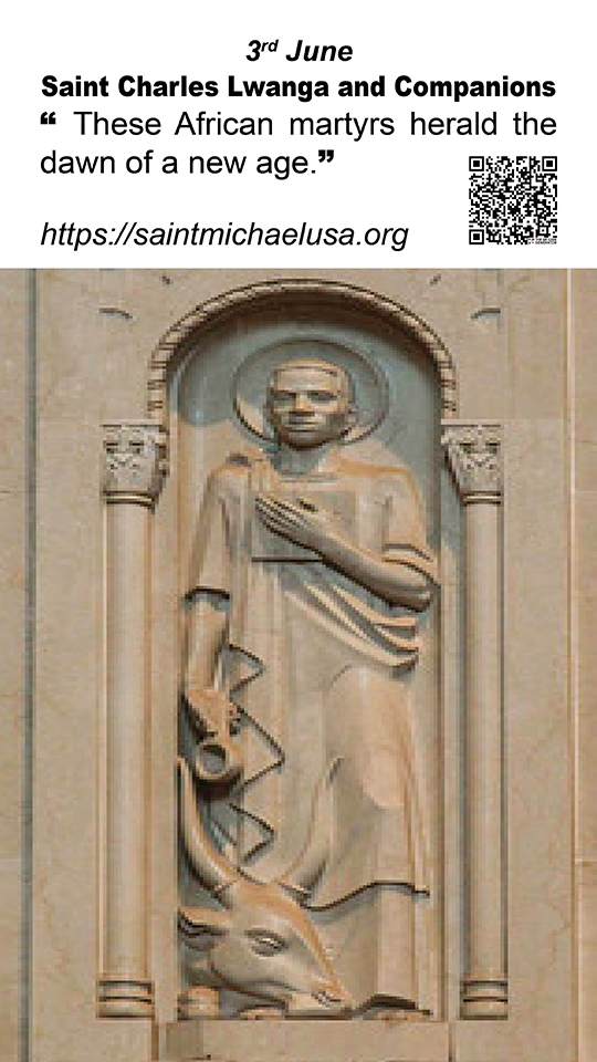 Saint Charles Lwanga and Companions – 3rd June - Saint Michael Center
