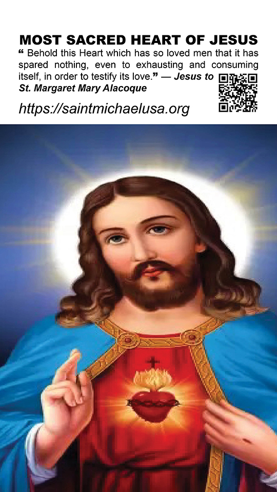 SACRED HEART OF JESUS 12th June 2026 - Saint Michael Center