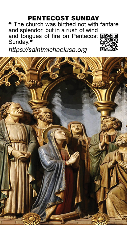 PENTECOST SUNDAY – 16th May 2027 - Saint Michael Center