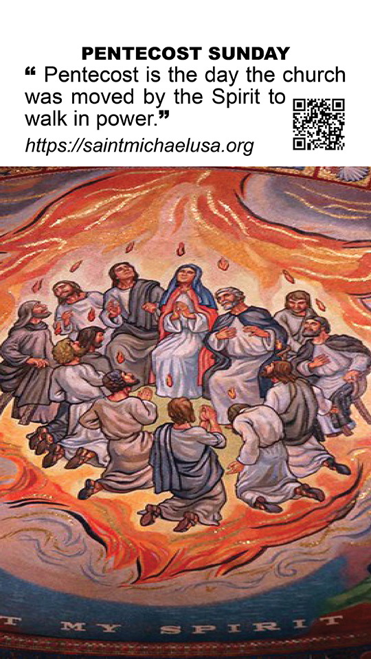 PENTECOST SUNDAY – 16th May 2027 - Saint Michael Center
