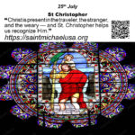 SAINT CHRISTOPHER – 25th July - Saint Michael Center