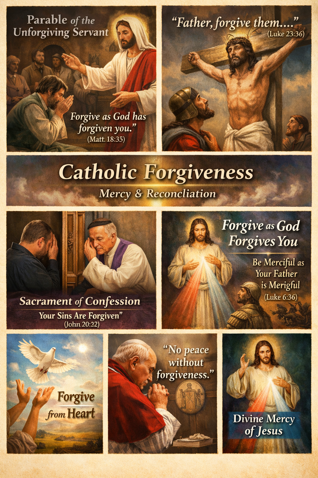 Catholic Bible & Theology on Forgiveness - Saint Michael Center